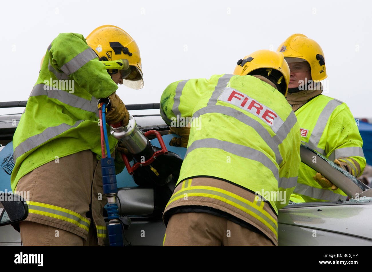 UNITED KINGDOM, ENGLAND. 11th July 2009. Emergency workers take part in ...