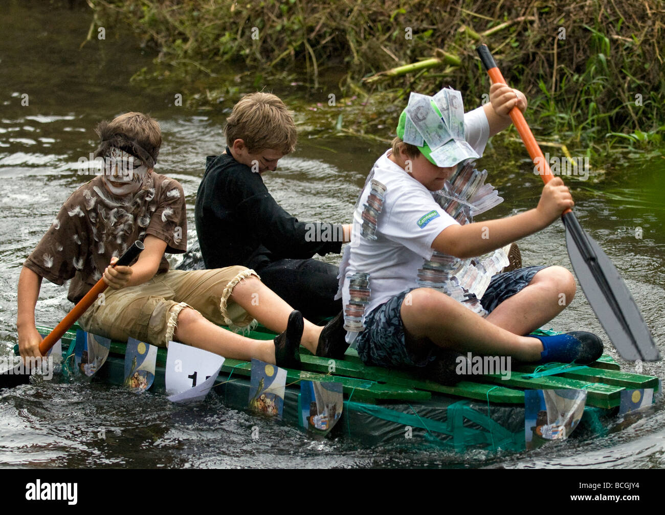 Raft Race Kids High Resolution Stock Photography and Images - Alamy