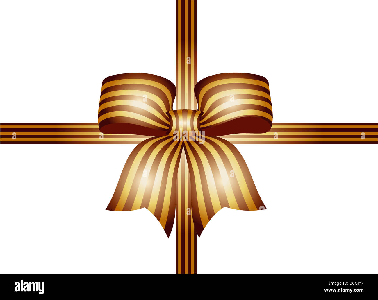 illustration of a colorful ribbon Stock Photo - Alamy