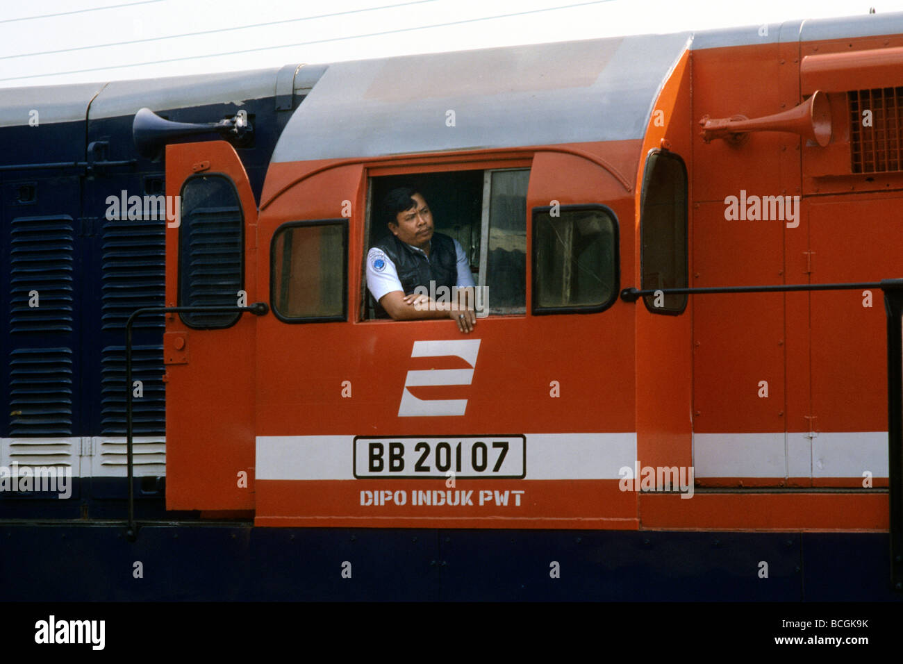 java indonesia jogyakarta train Stock Photo - Alamy