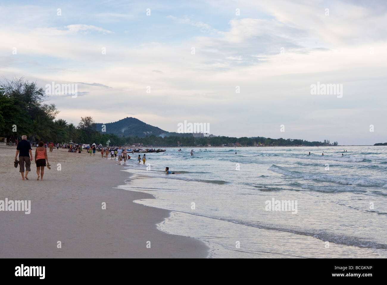 Chaweng Beach on Koh Samui, Thailand Stock Photo - Alamy