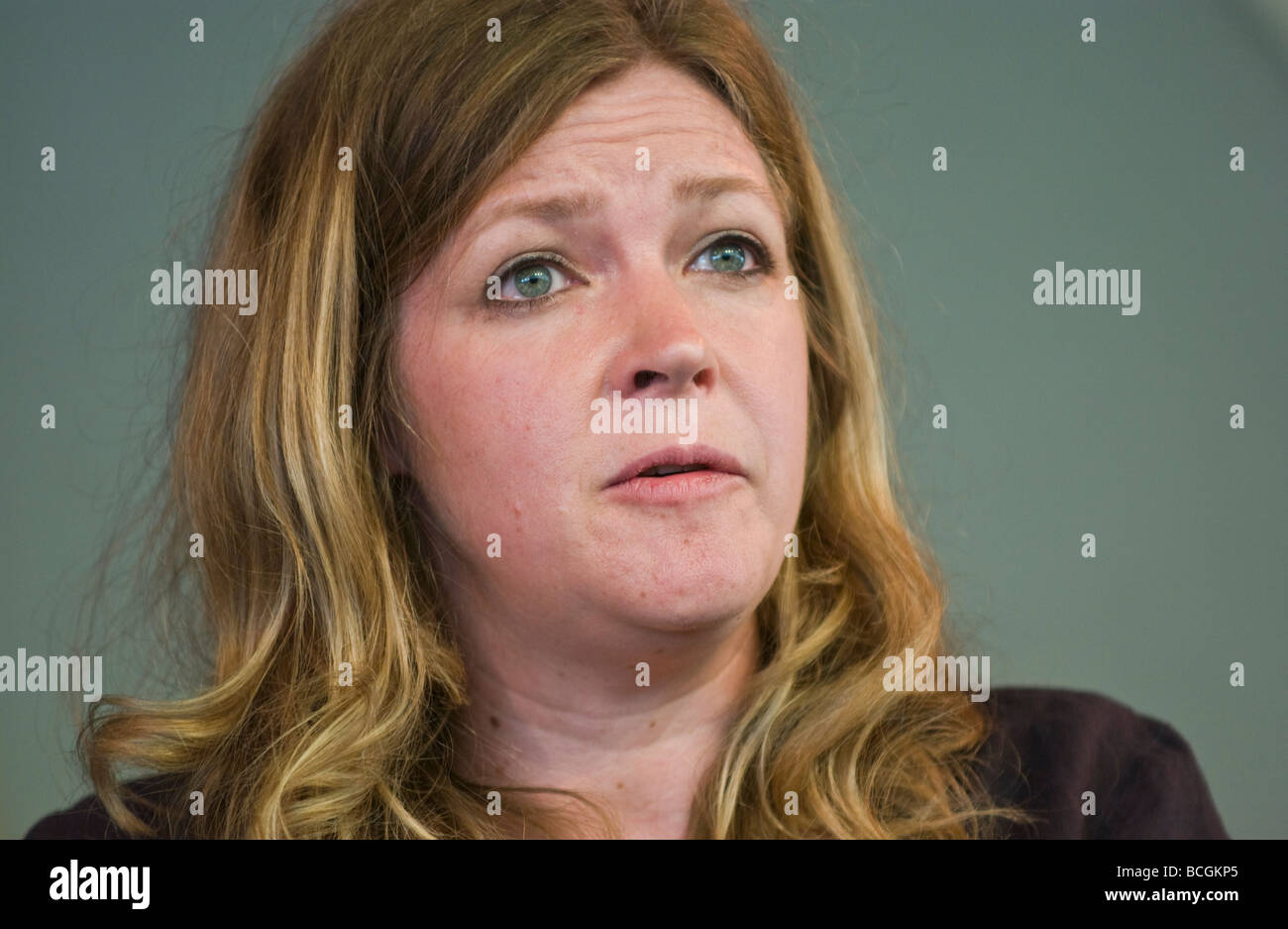 Kate Summerscale author and journalist pictured at Hay Festival 2009 ...