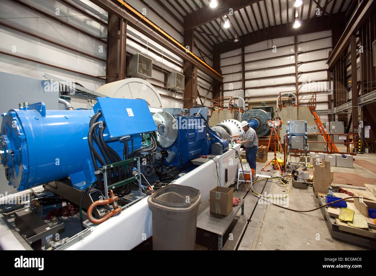 Dynamometer test facility at the National Renewable Energy Laboratory s ...