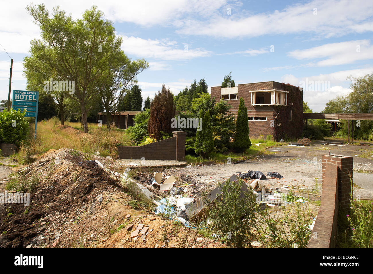 Former Saxon Cross hotel in Sandbach UK Stock Photo - Alamy