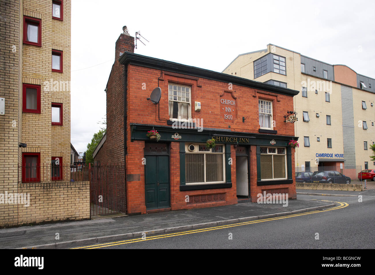 Church Inn pub in Manchester UK Stock Photo - Alamy