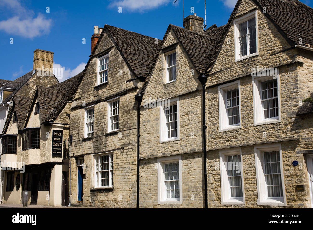 Cirencester (Corinium Dobunnorum) town centre and historic Romano ...