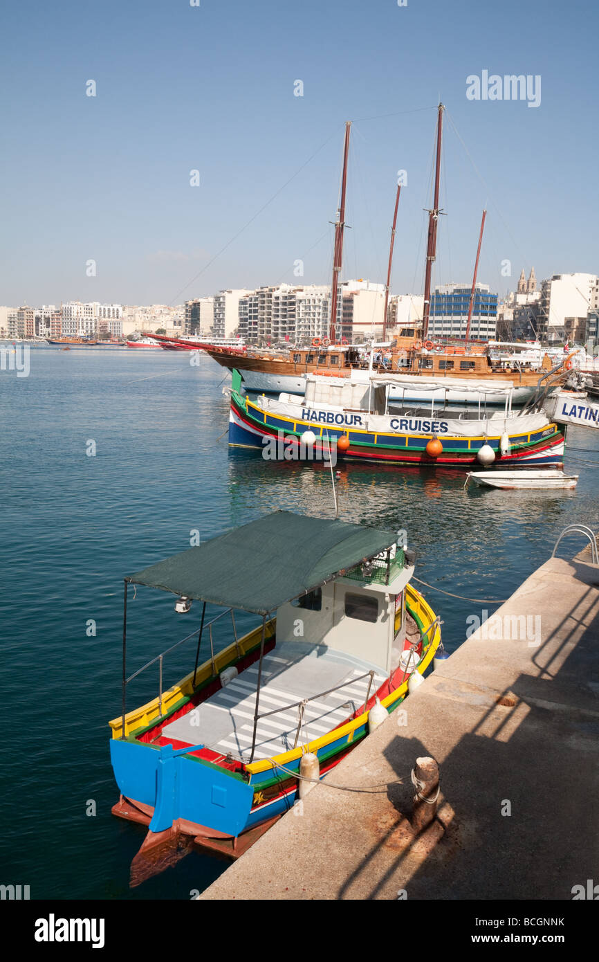 The seafront, Sliema, Malta Stock Photo - Alamy