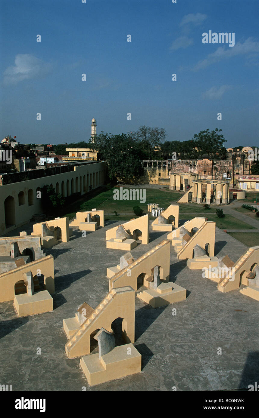 India Rajasthan Jaipur Biggest stone observatory in the world created ...