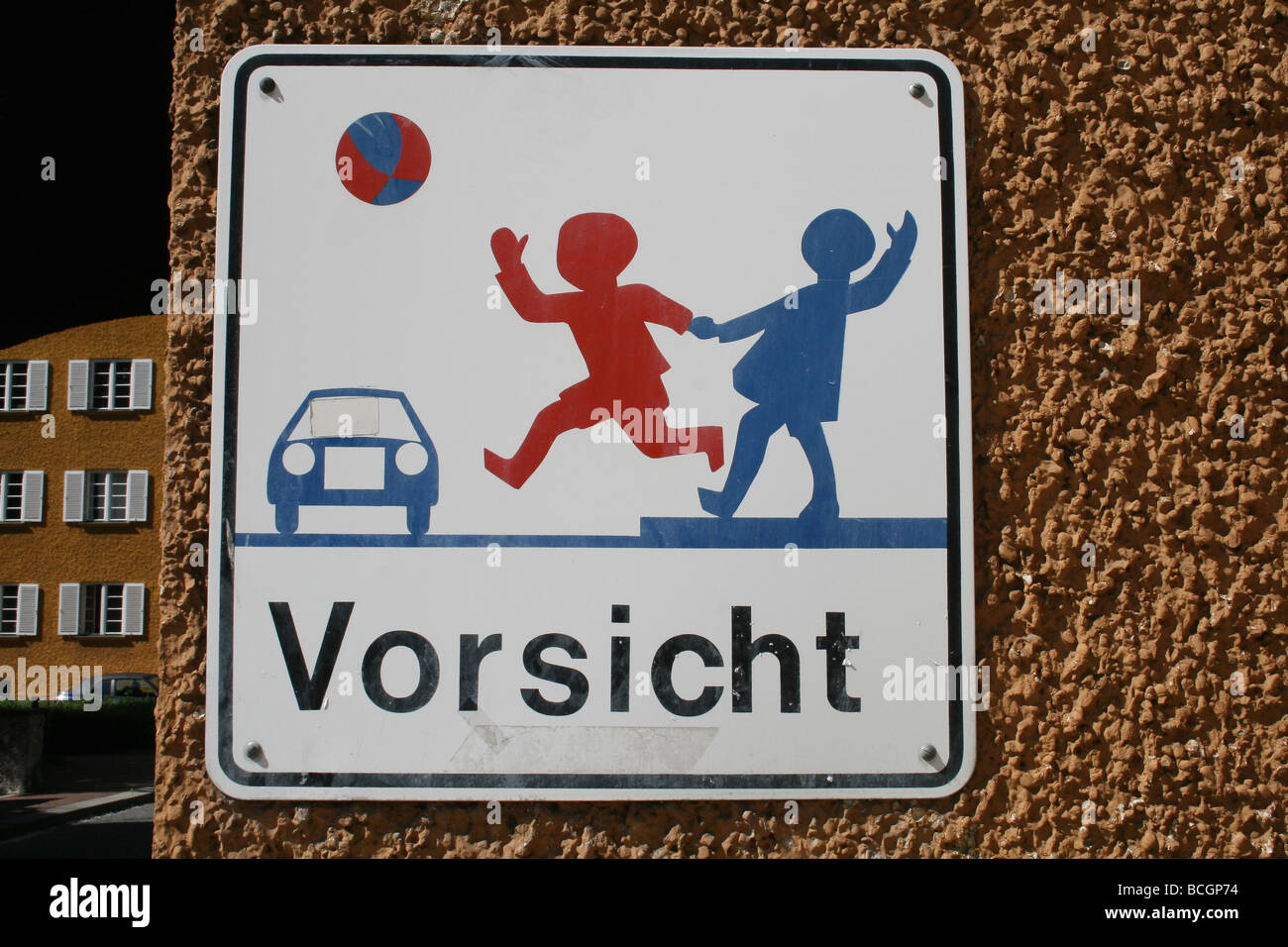 Road sign in Munich Stock Photo - Alamy