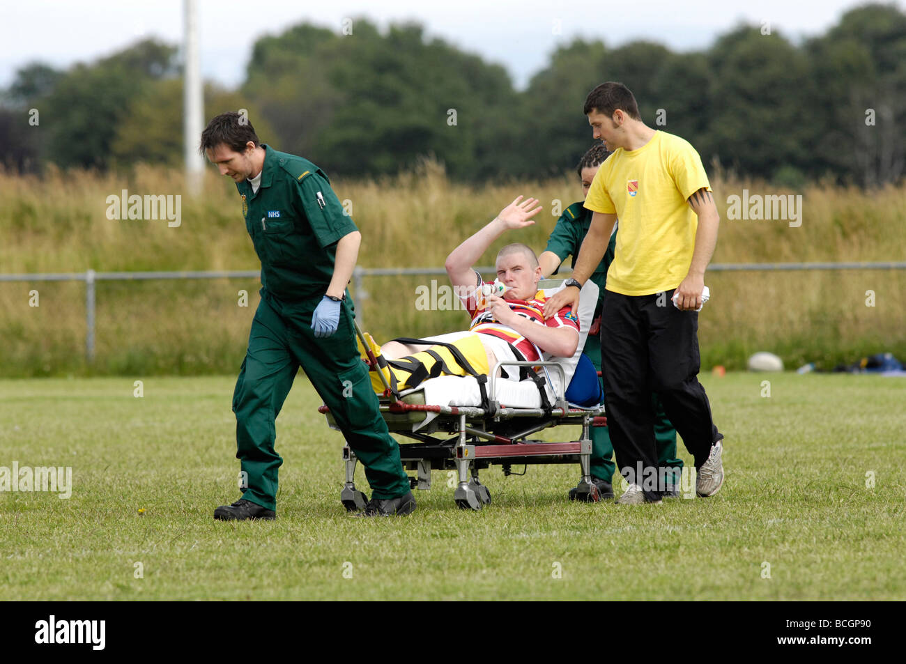 Rugby injuries hi-res stock photography and images - Alamy