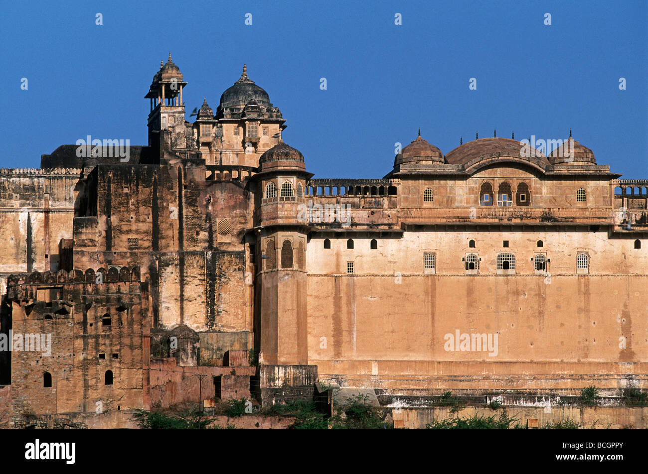 India Rajasthan Jaipur Amber Palace Amber Fort Fortress Stock Photo - Alamy