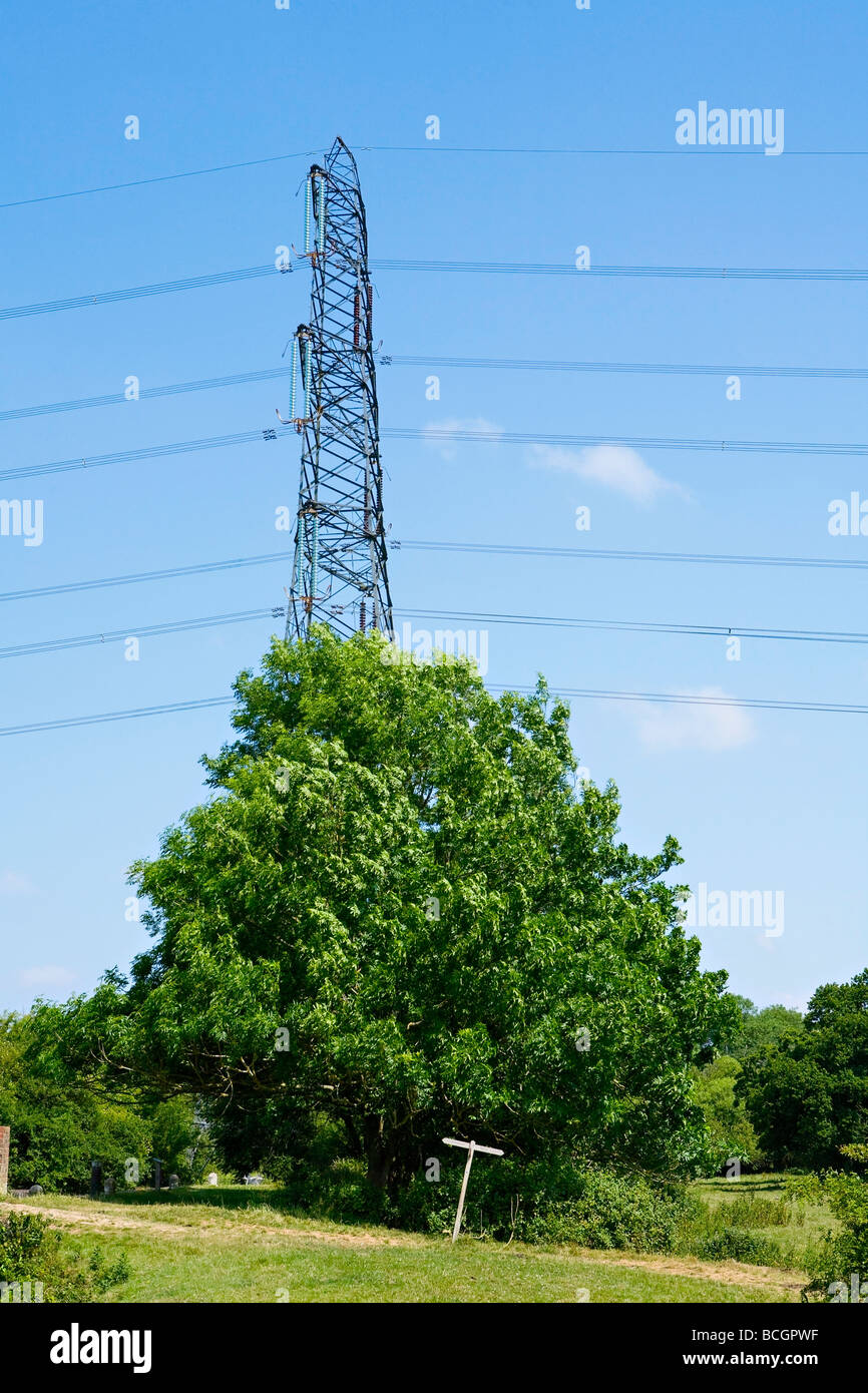 Electricity pylon design hi-res stock photography and images - Alamy