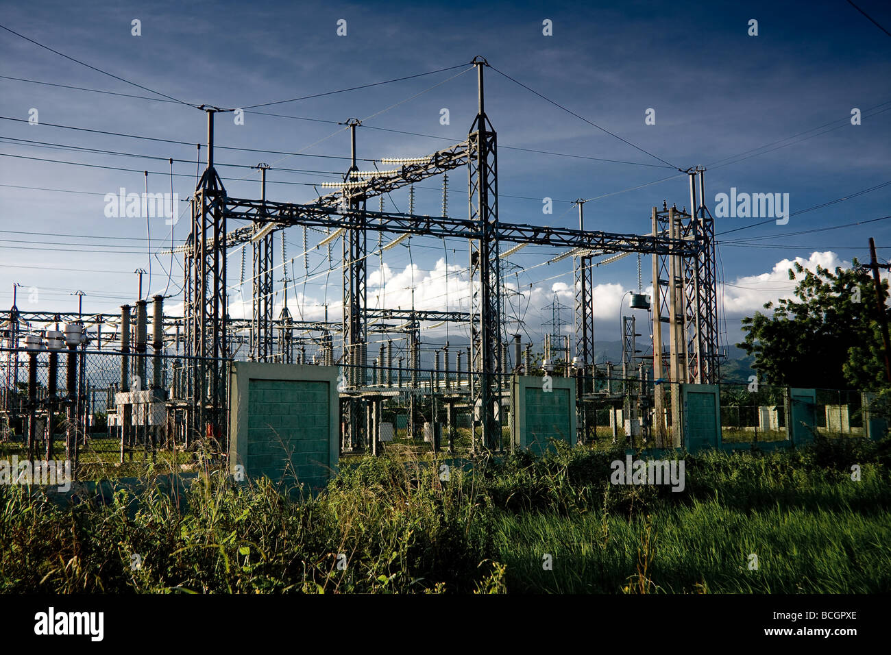 The power plant in Puerto Plata Dominican Republic Stock Photo - Alamy