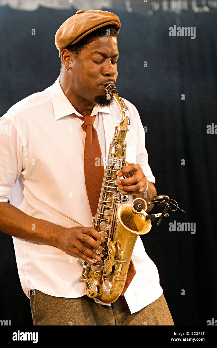 Young soweto kinch saxophone player hi-res stock photography and images ...