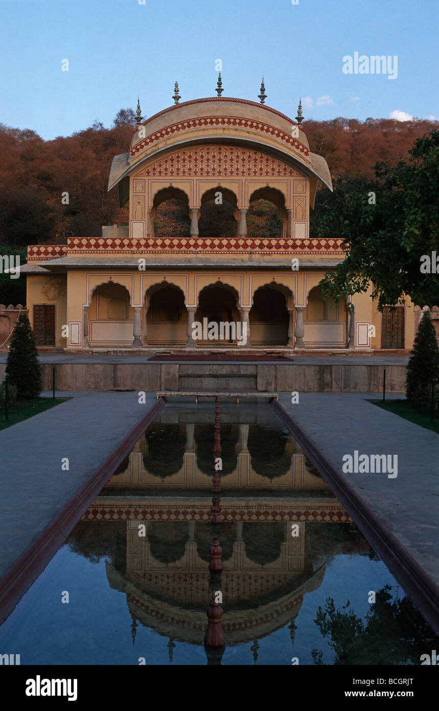 India Rajasthan Jaipur Kanak Vrindavan Valley temple of Govind Deoji ...