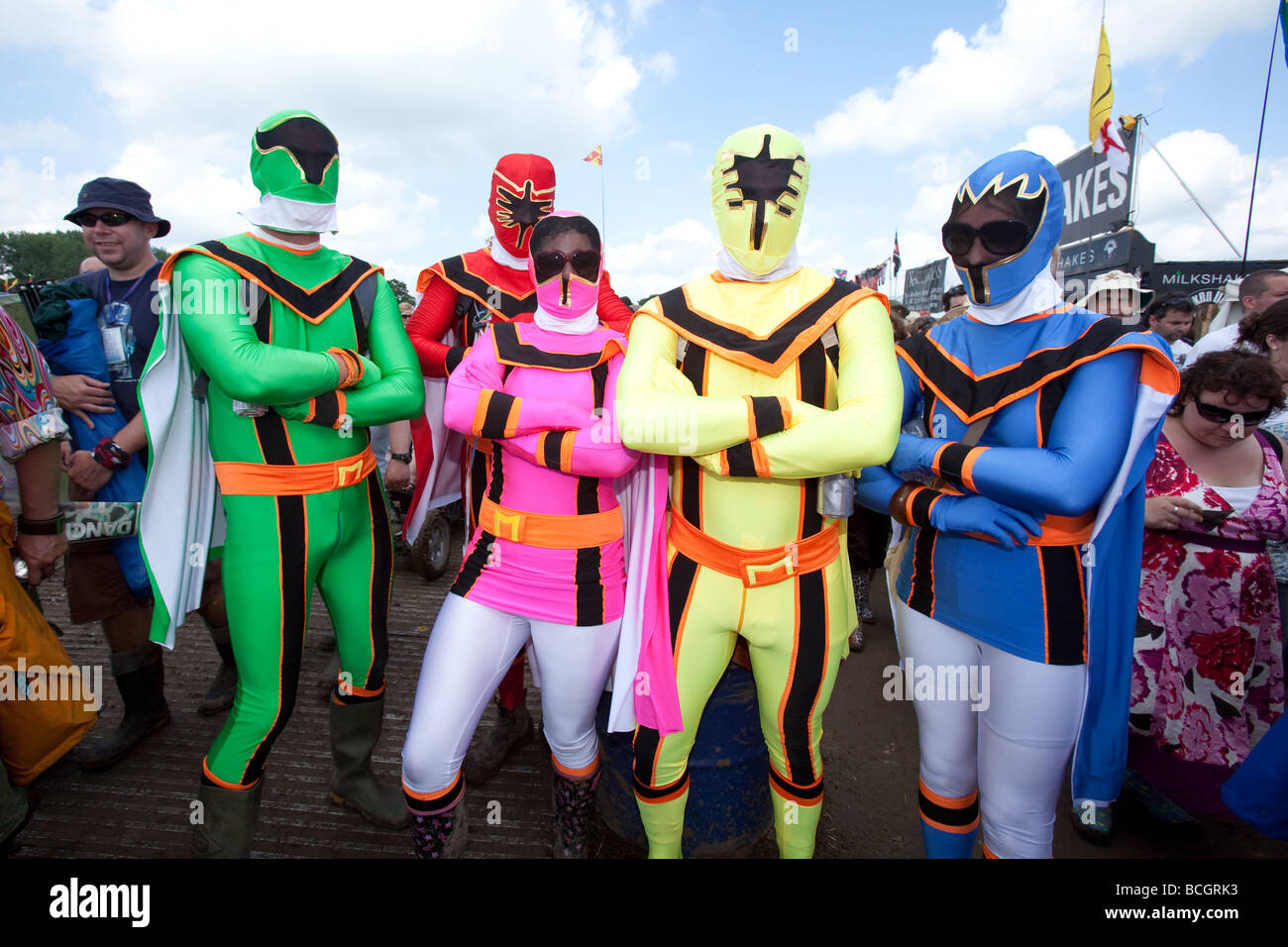Power rangers fancy dress hi-res stock photography and images - Alamy