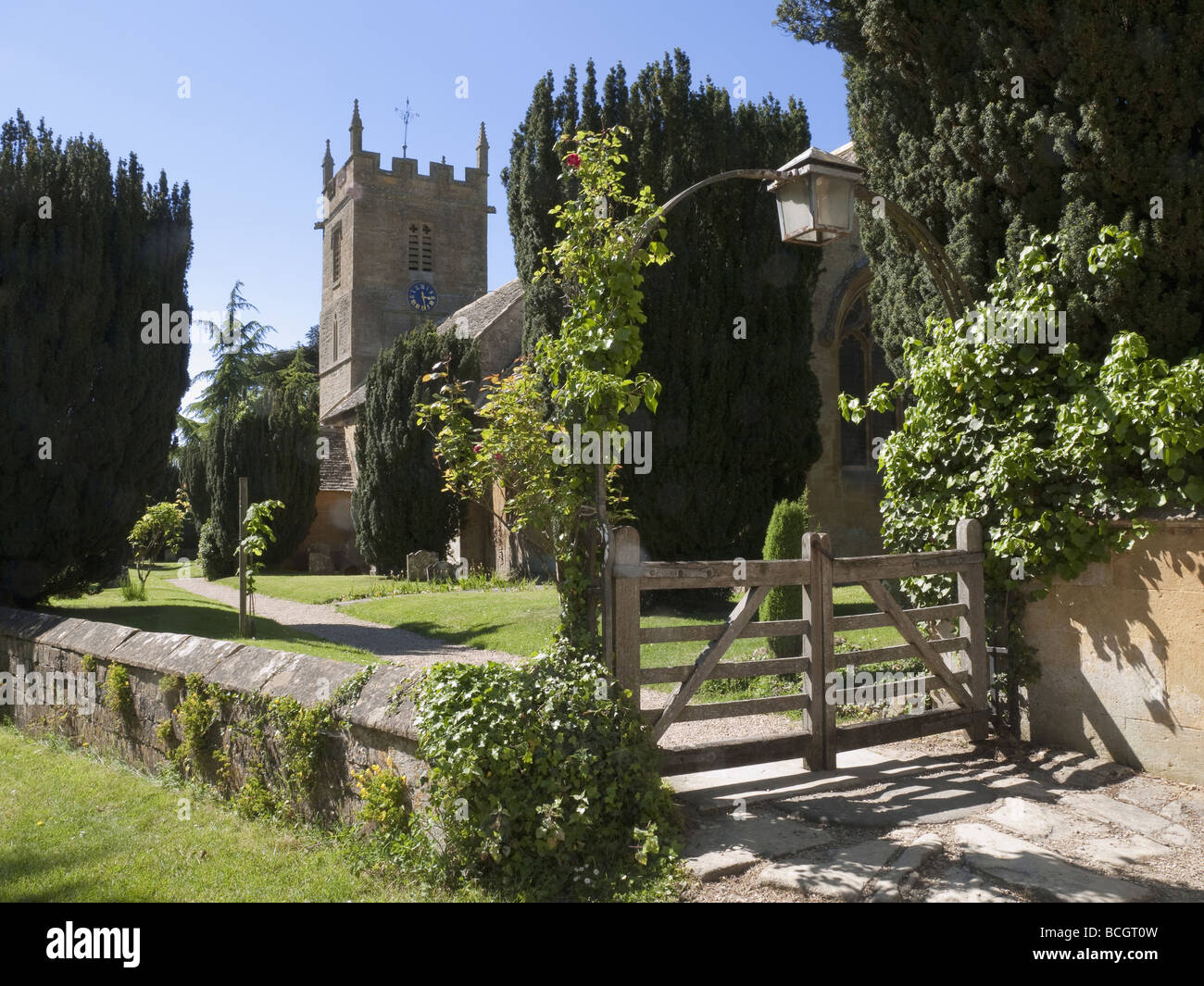 Stanway village cotswolds hi-res stock photography and images - Alamy