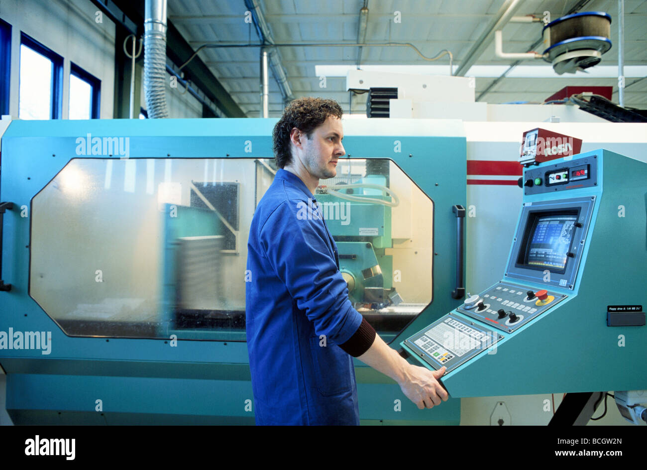 Machines with numerical control hi-res stock photography and images - Alamy