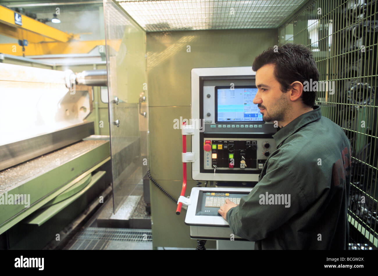 Machines with numerical control hi-res stock photography and images - Alamy