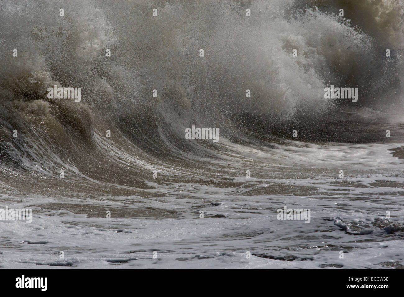 High tides on the North Norfolk coastline Stock Photo - Alamy