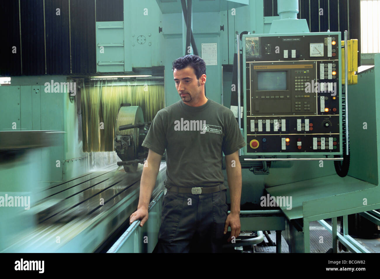 machine tool industry in Italy, Tacchella grinding machines factory ...