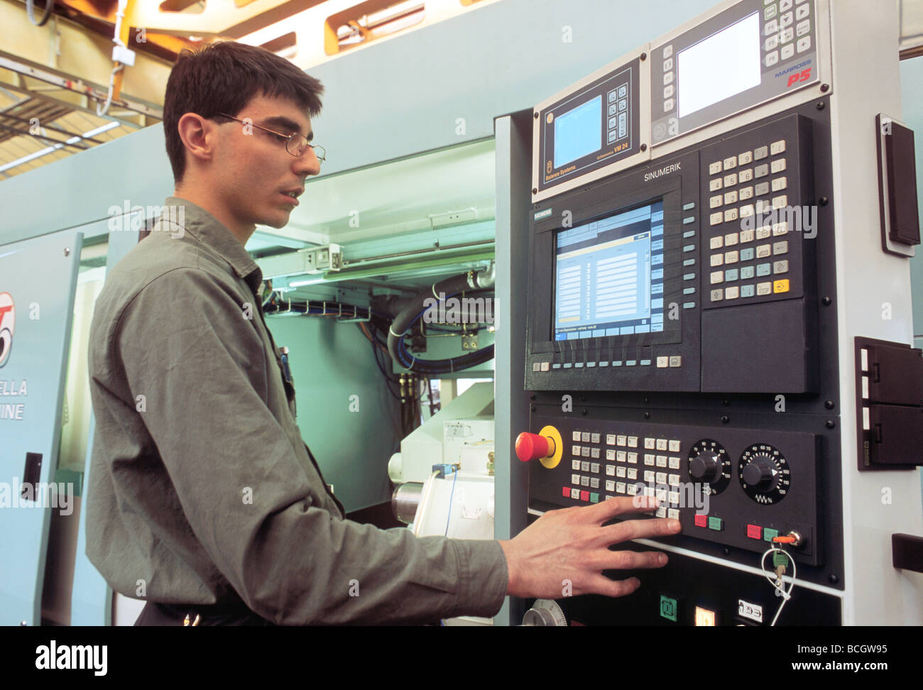 Machines with numerical control hi-res stock photography and images - Alamy