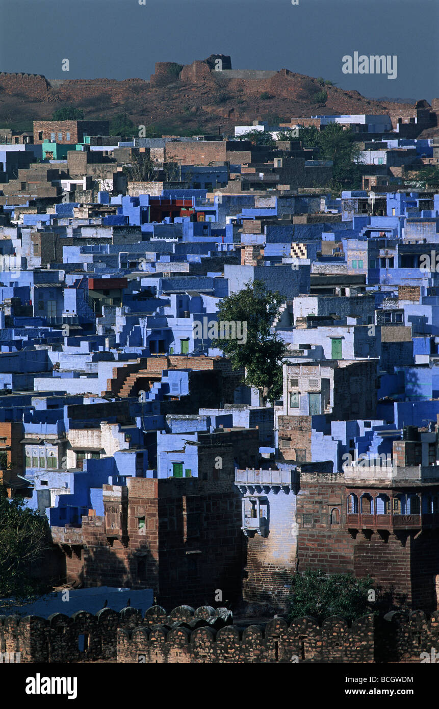 India Rajasthan Jodhpur the blue city Stock Photo - Alamy