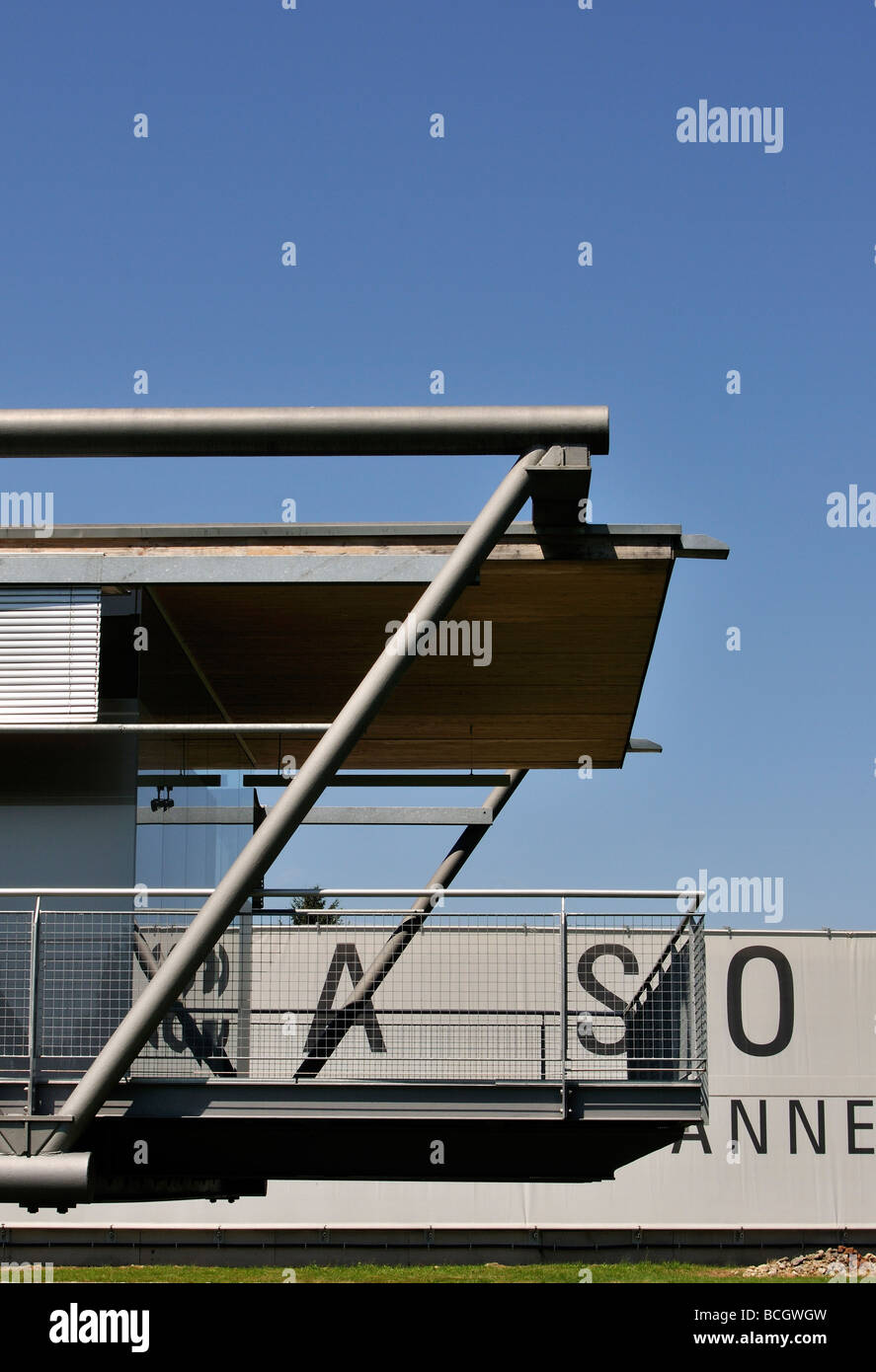 Architectural Detail at Museum Pavilion at Flavia Solva Roman ...