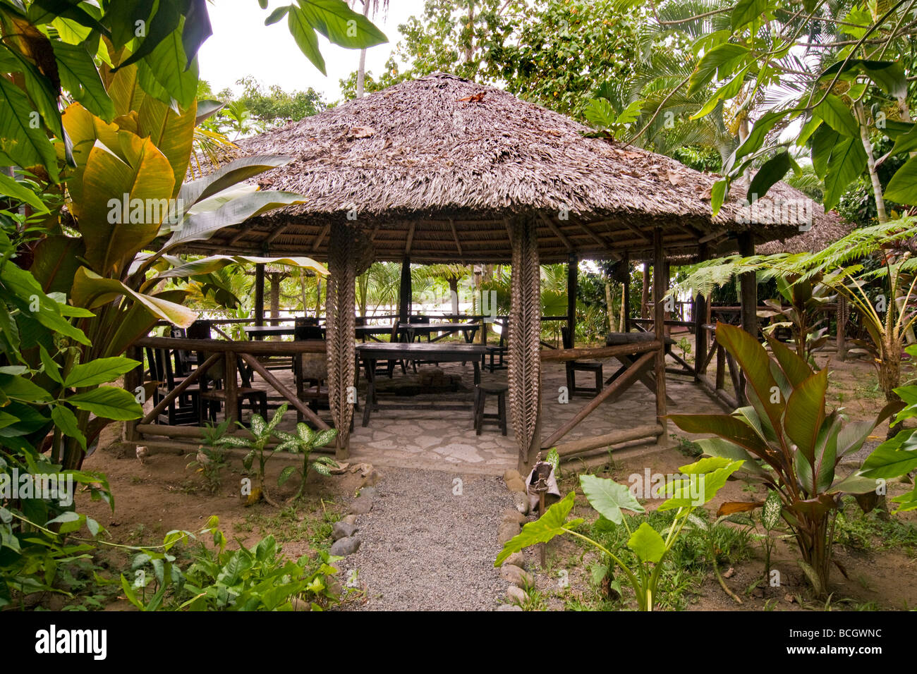 cuba surroundings of baracoa lodge Stock Photo - Alamy