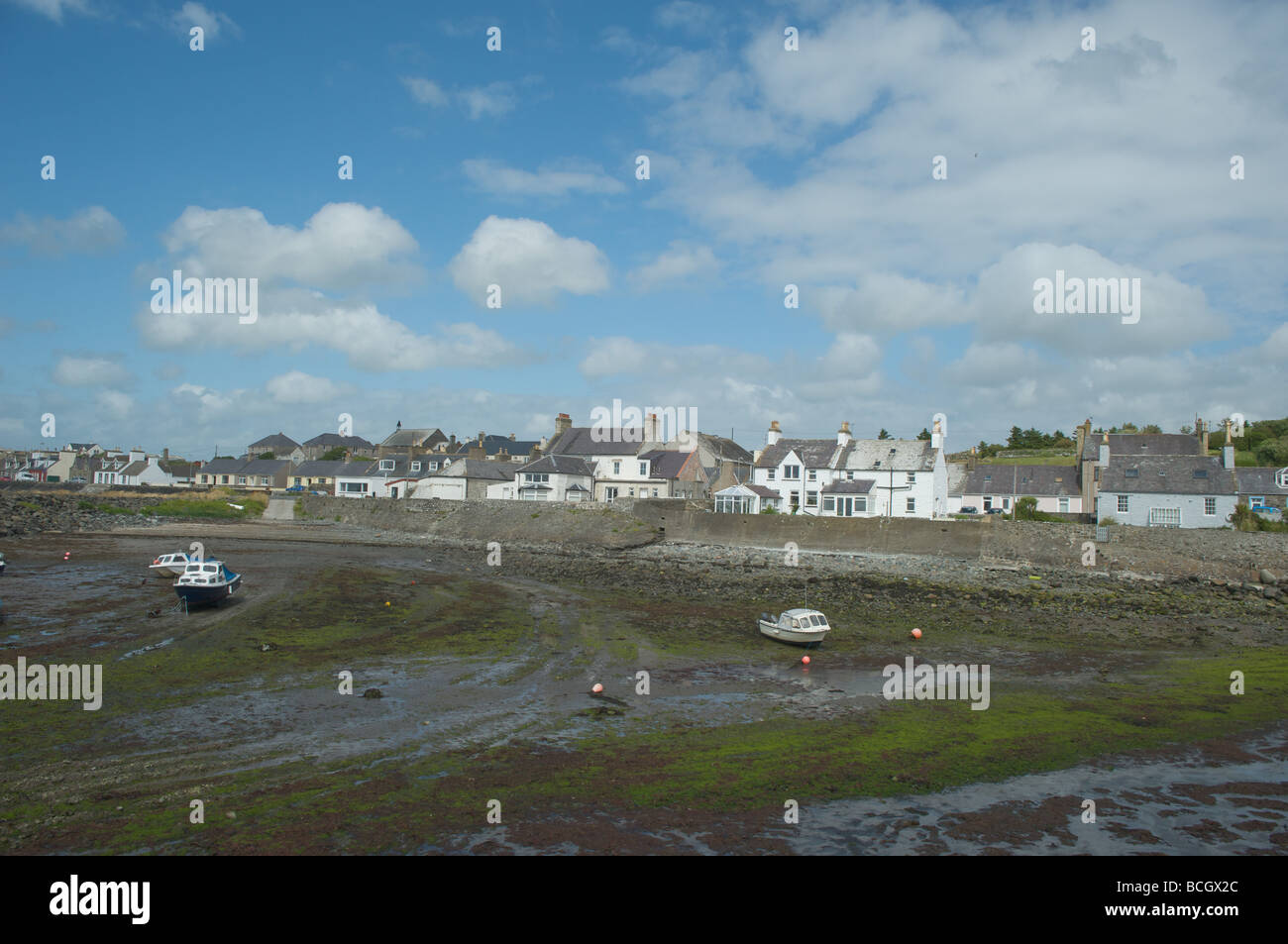 Port William harbour, lying on the eastern shore of Luce Bay in ...