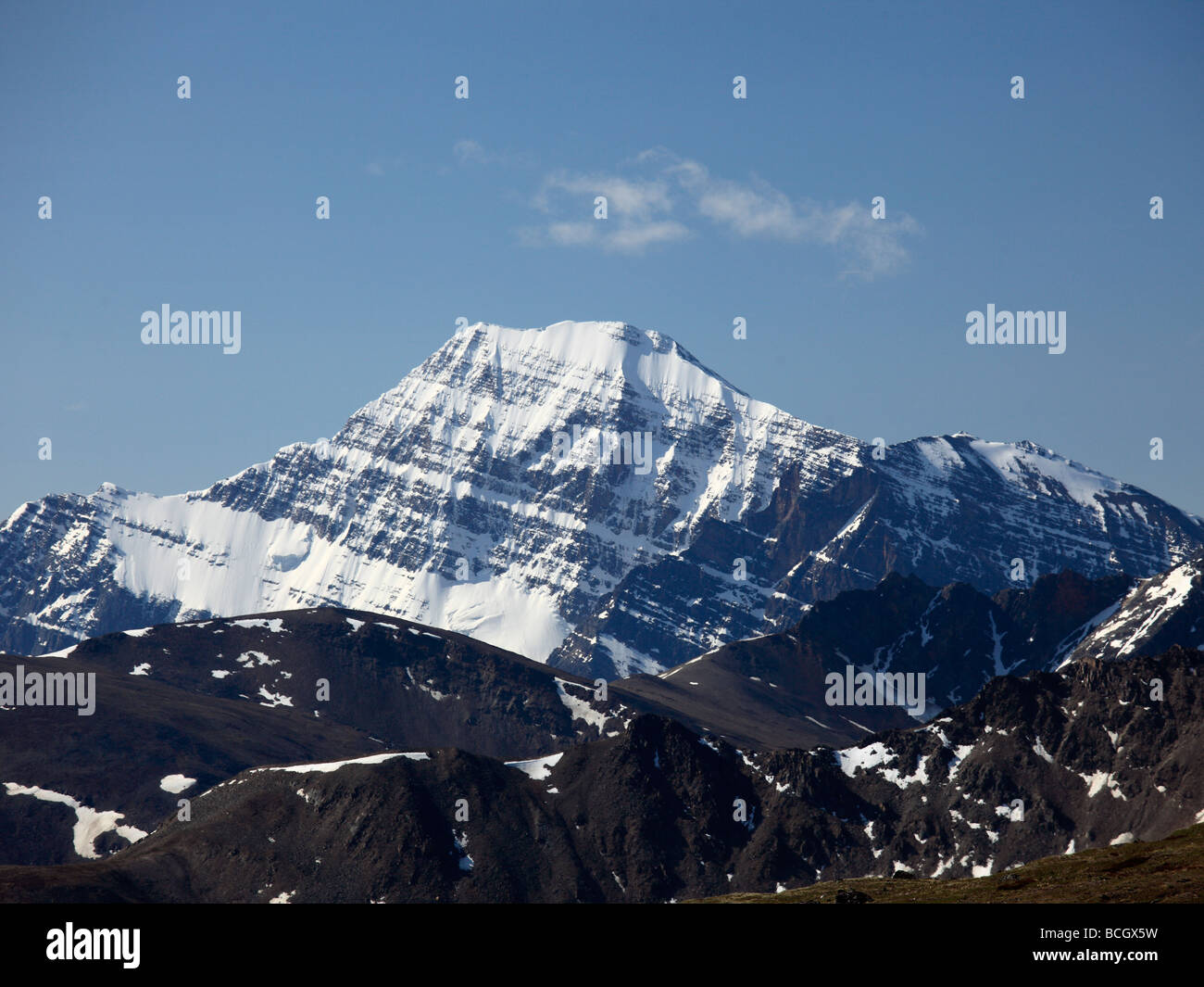 Canada Alberta Jasper National Park Mount Edith Cavell Stock Photo - Alamy