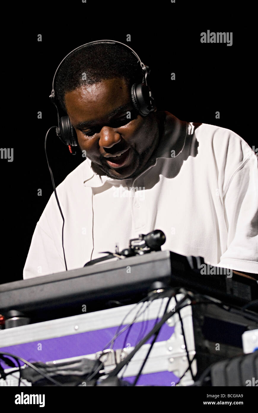 Kiss 100 radio presenter disc jockey hi-res stock photography and ...