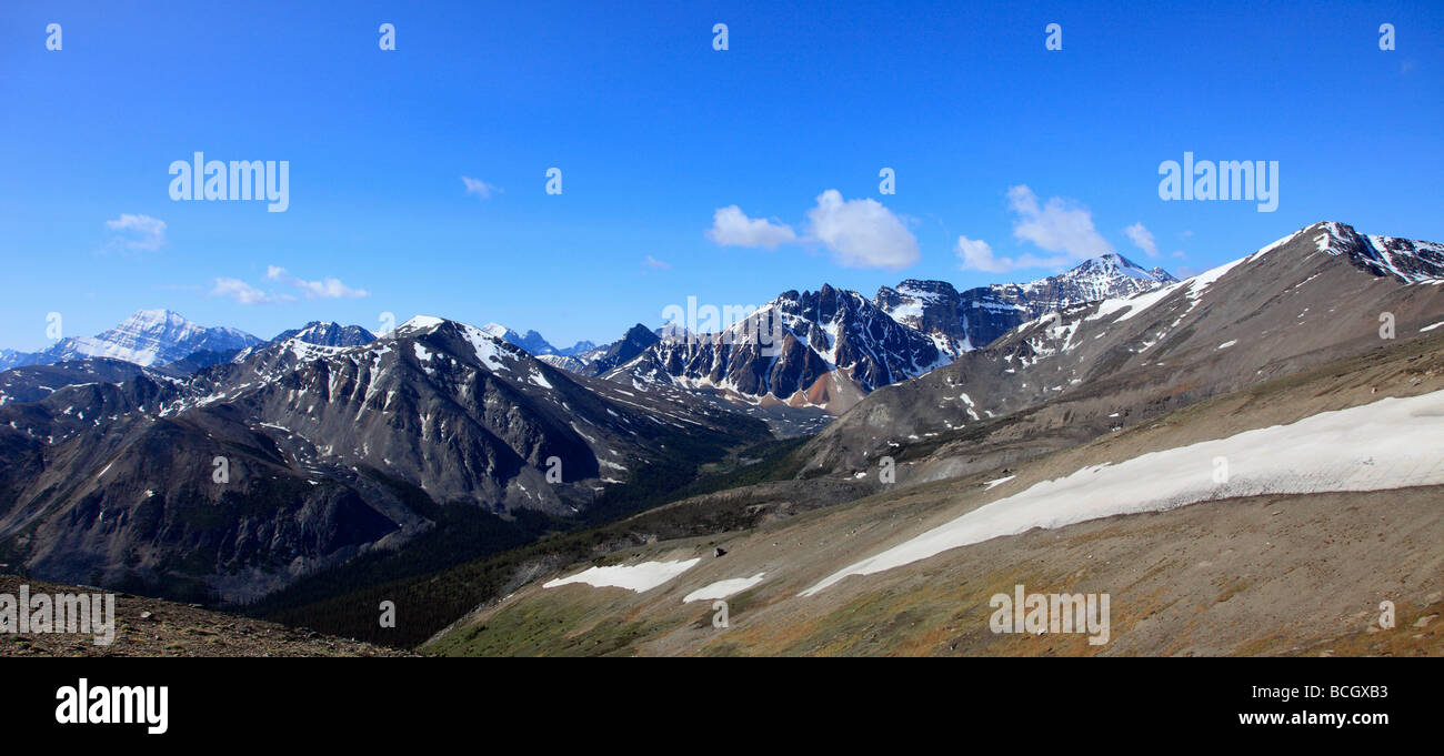 Canada Alberta Jasper National Park Trident Range Stock Photo - Alamy