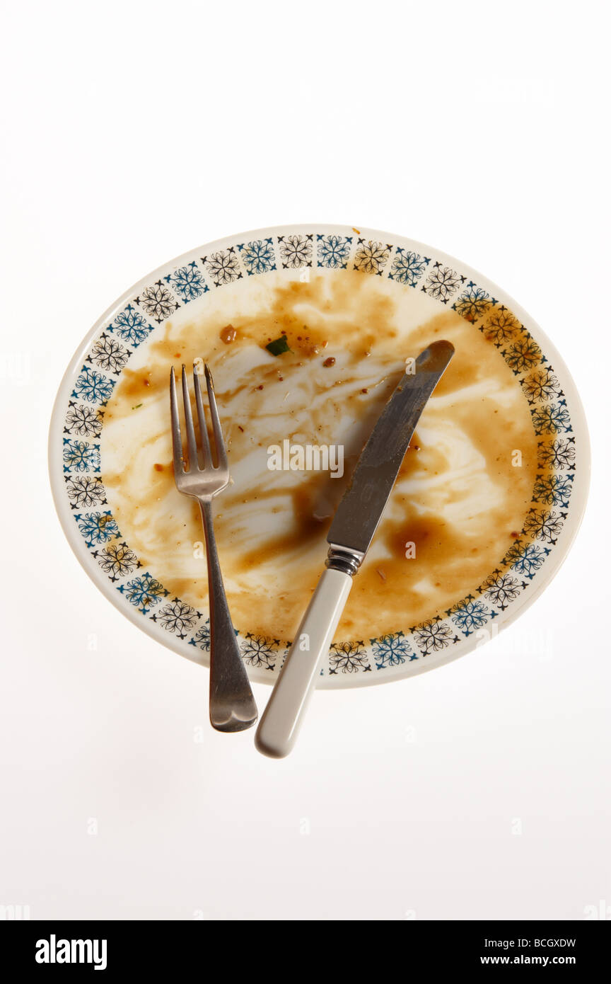 Full plate empty plate hi-res stock photography and images - Alamy