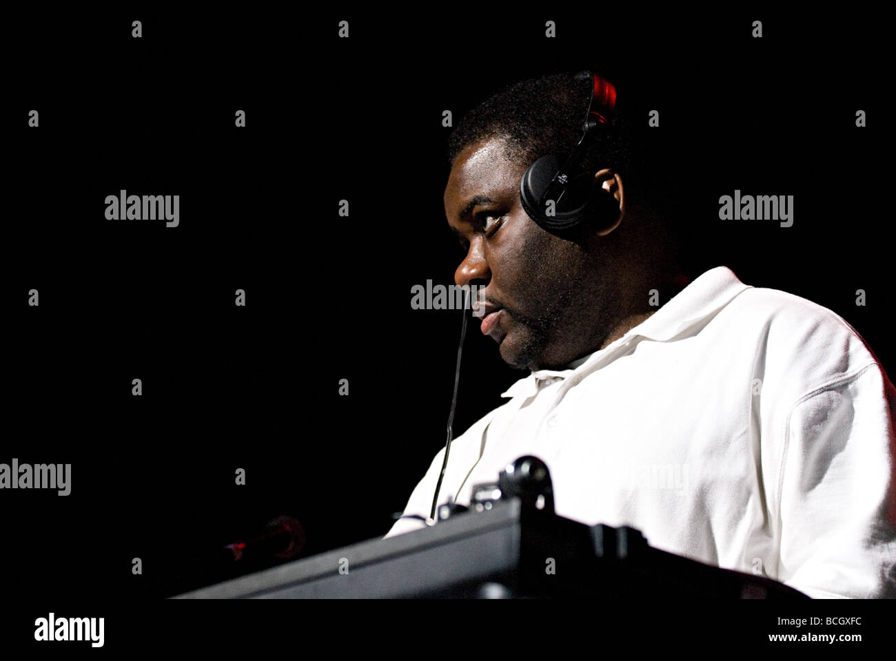 Kiss 100 radio presenter disc jockey hi-res stock photography and ...