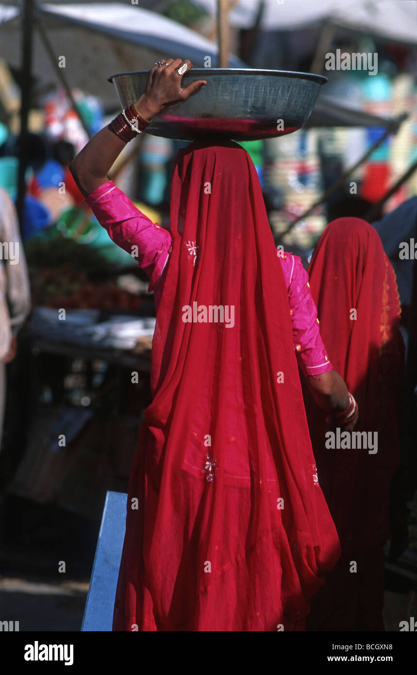 India Rajasthan Jodhpur Indian Sardar Bazar Stock Photo - Alamy