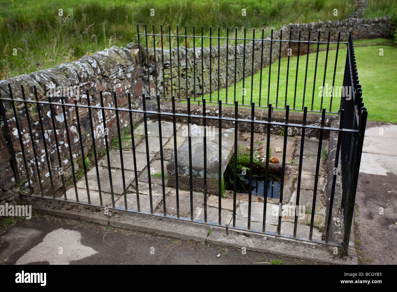 Mompessons Well Eyam Derbyshire UK Stock Photo - Alamy