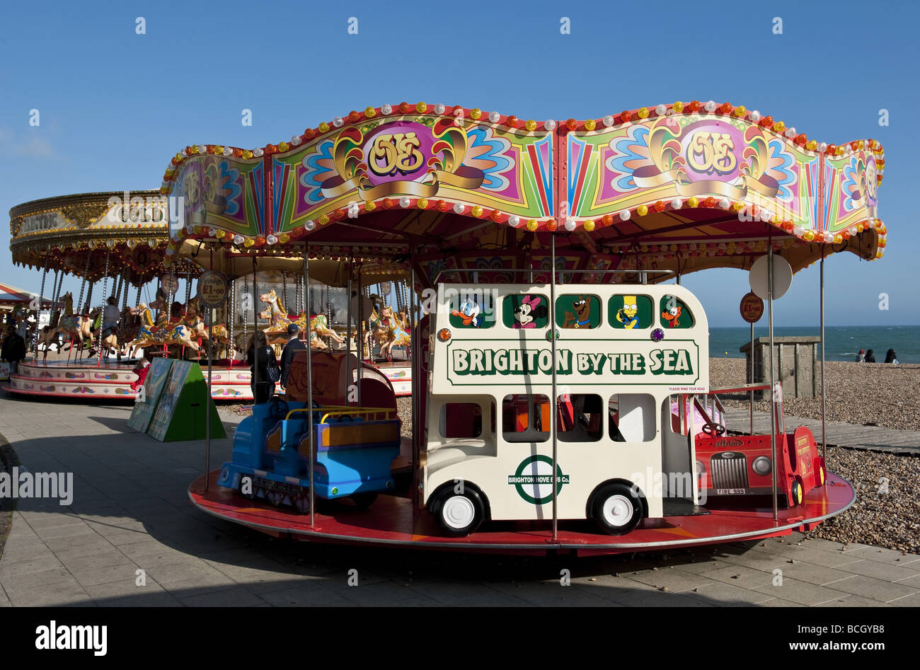 Childrens roundabout hi-res stock photography and images - Alamy