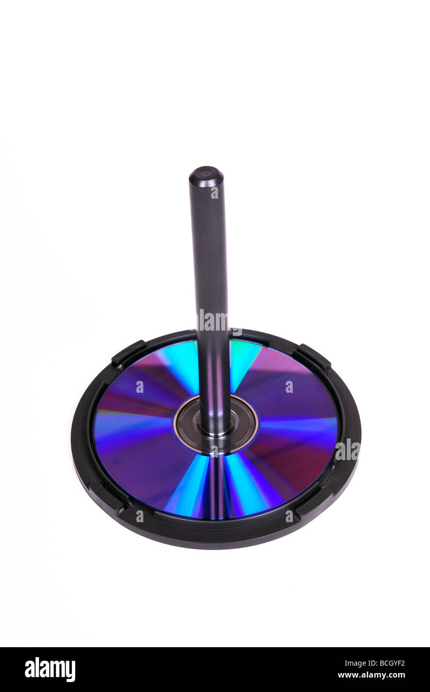 Cd spindle hi-res stock photography and images - Alamy