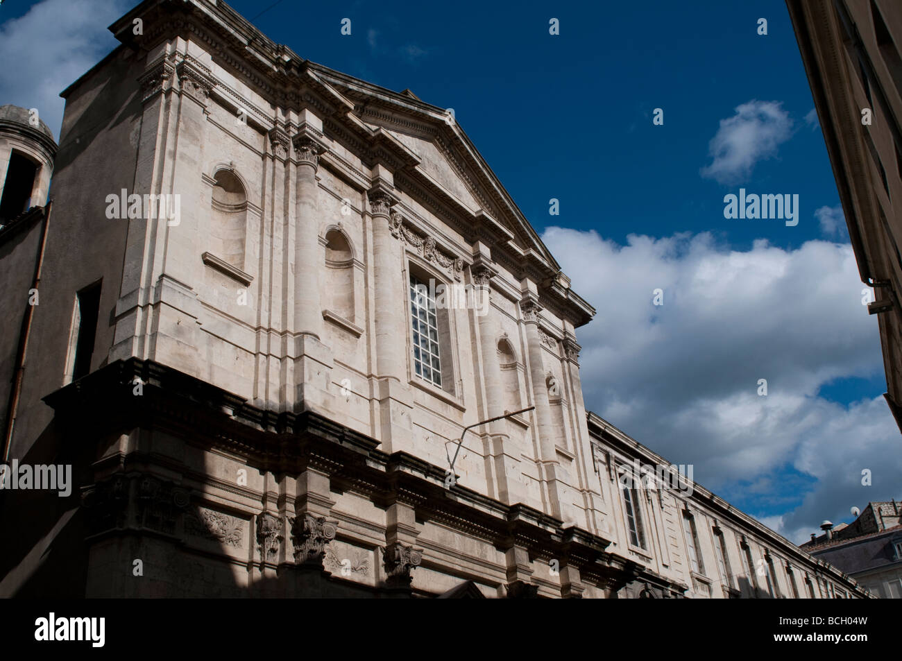 Jesuits College Chapell La chapelle des Jesuites Nimes France Stock ...