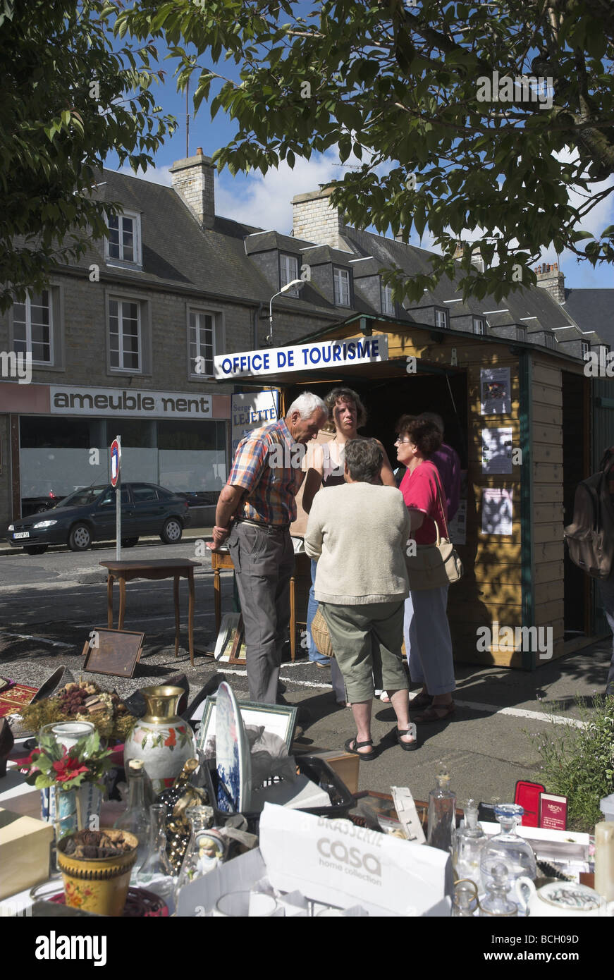 Vide-Grenier, Sourdeval, Normandy, France Stock Photo - Alamy
