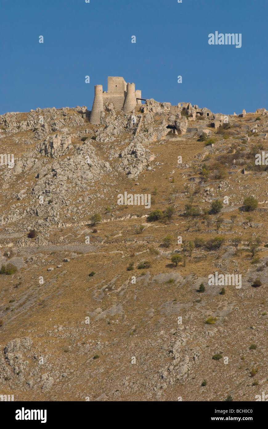 Rocca Calascio castle Italy Stock Photo - Alamy