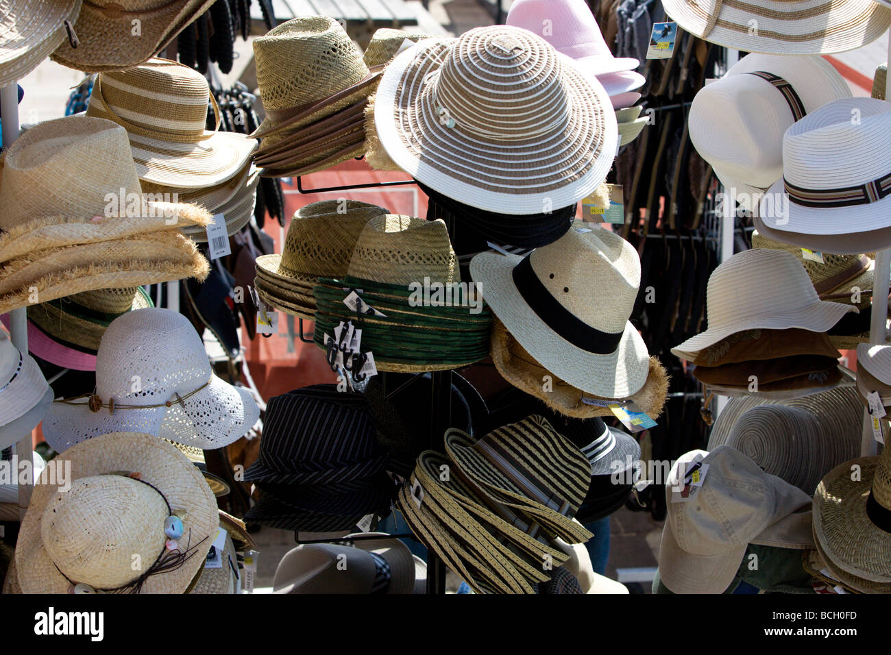 Hats on hat stands hi-res stock photography and images - Alamy