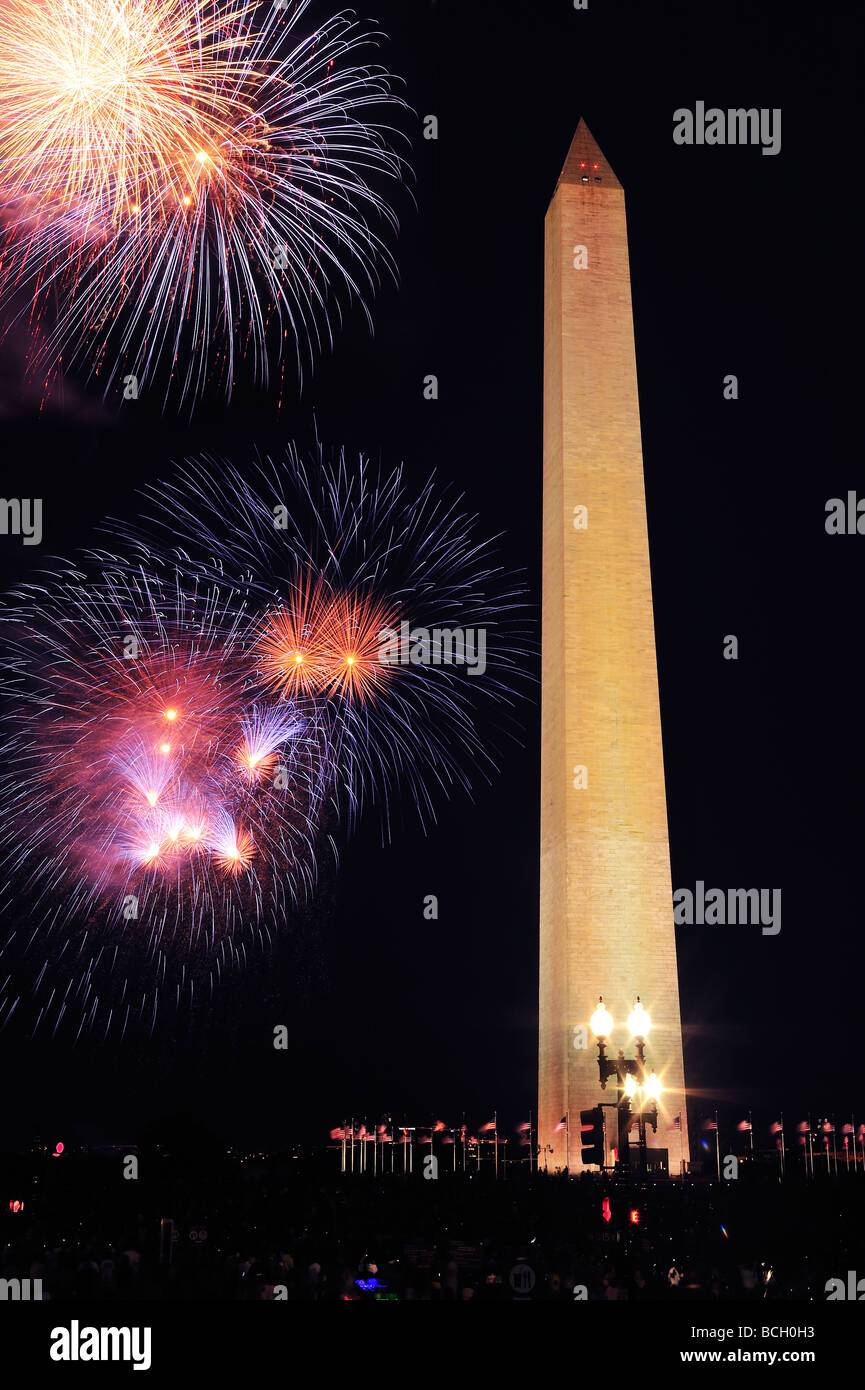 Washington dc mall fireworks hi-res stock photography and images - Alamy