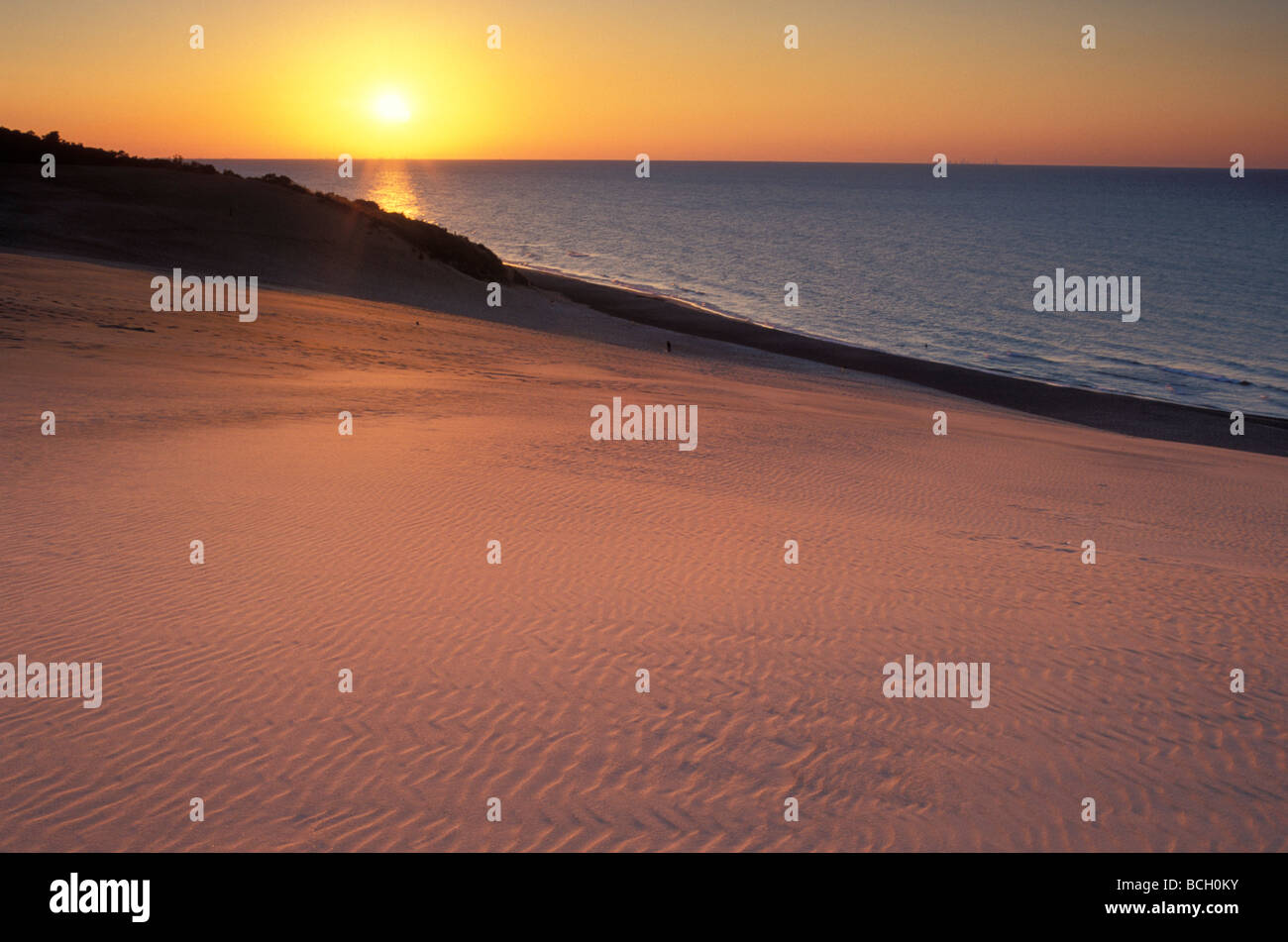 Indiana Dunes National Lakeshore along Lake Michigan Stock Photo - Alamy