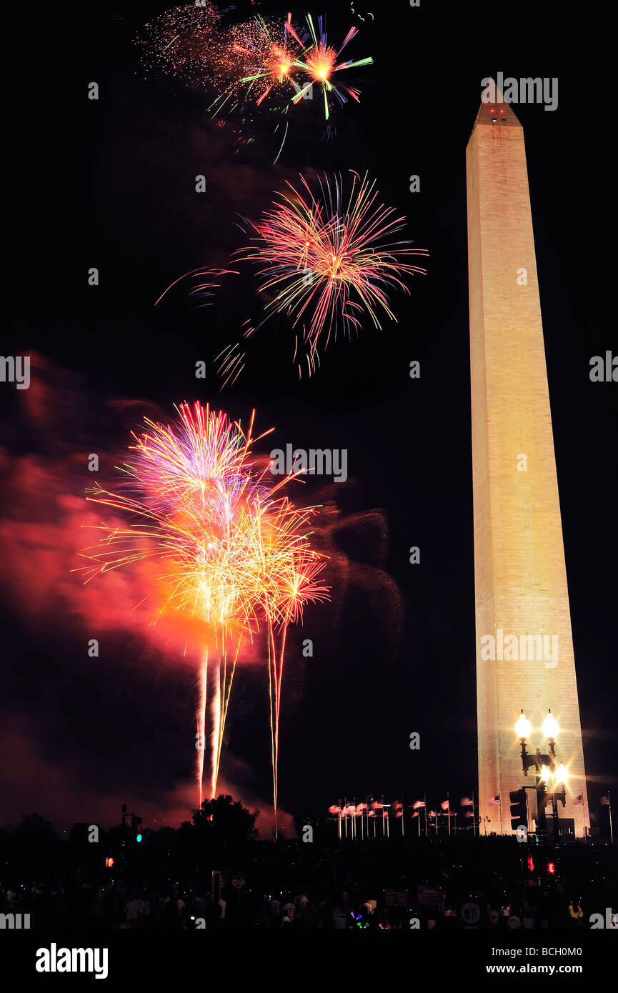 Fourth of july fireworks washington dc hi-res stock photography and ...