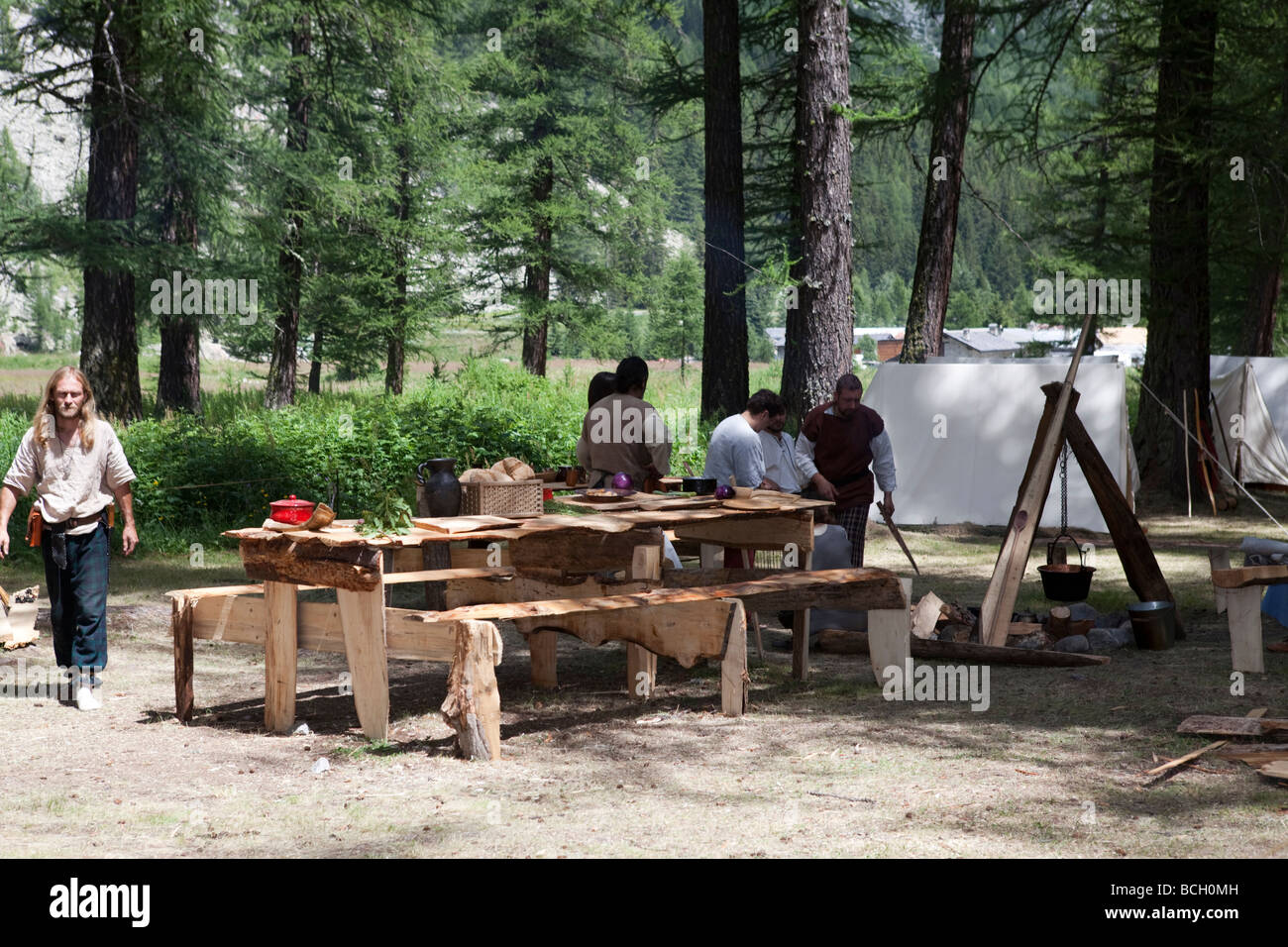 ANCESTRAL KITCHEN WORK AT THE CELTICA MUSIC FESTIVAL TAKEN EVERY JULY ...