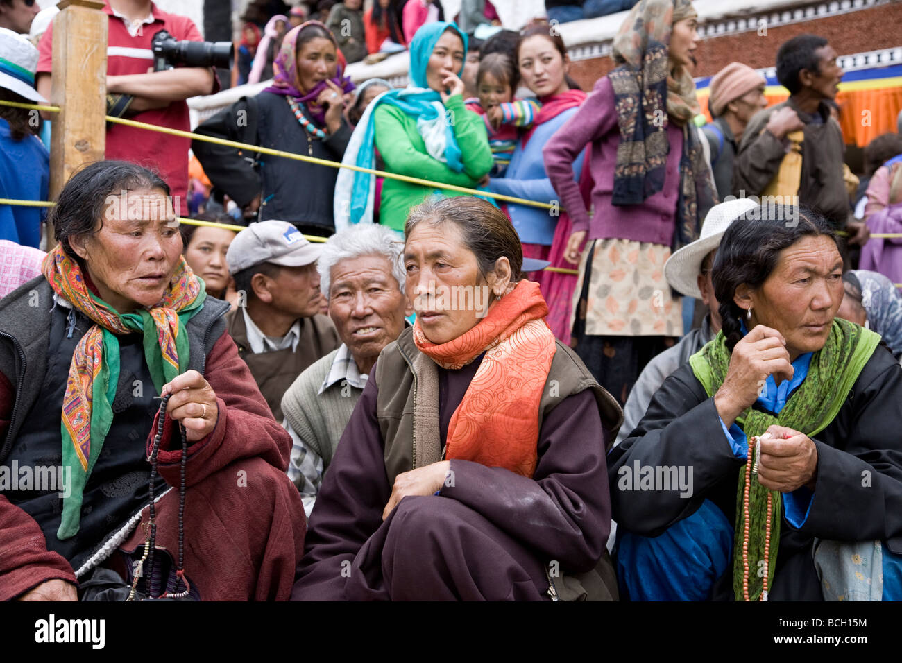 Ladakhi woman traditional dress hi-res stock photography and images - Alamy