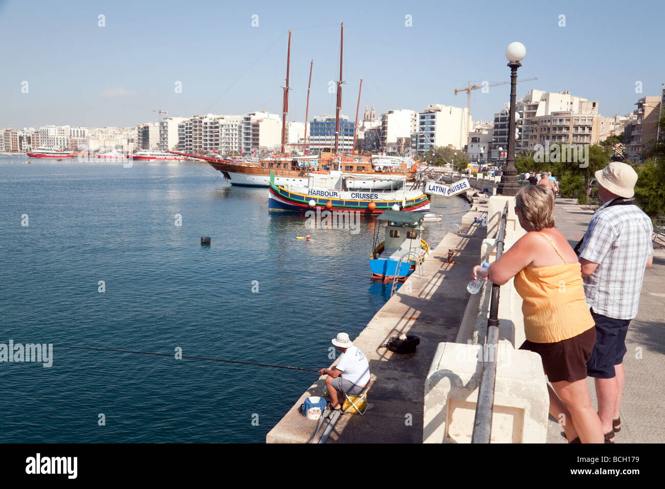 Sliema seafront hi-res stock photography and images - Alamy