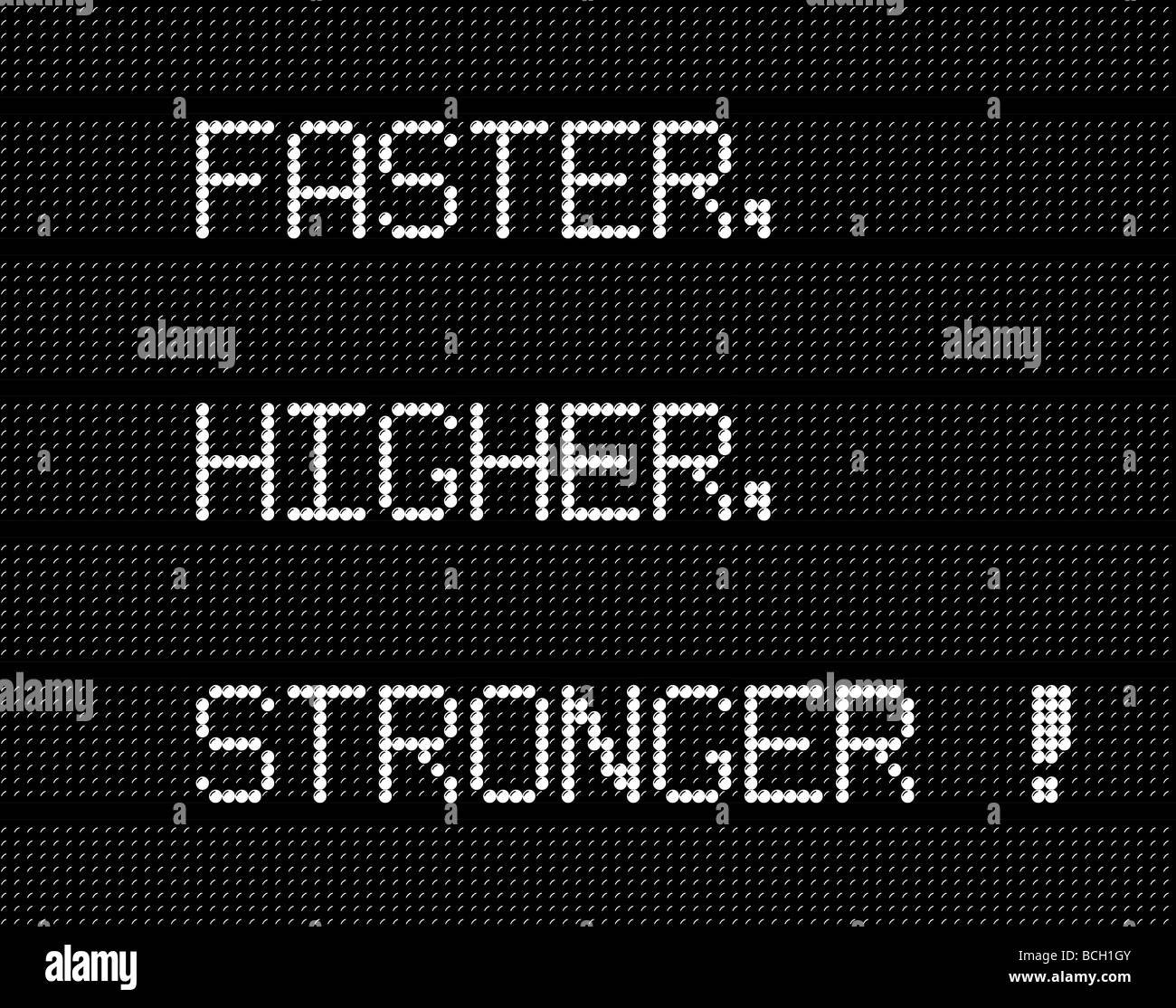 Higher faster stronger Black and White Stock Photos & Images - Alamy Higher faster stronger Black and White Stock Photos & Images - Alamy
